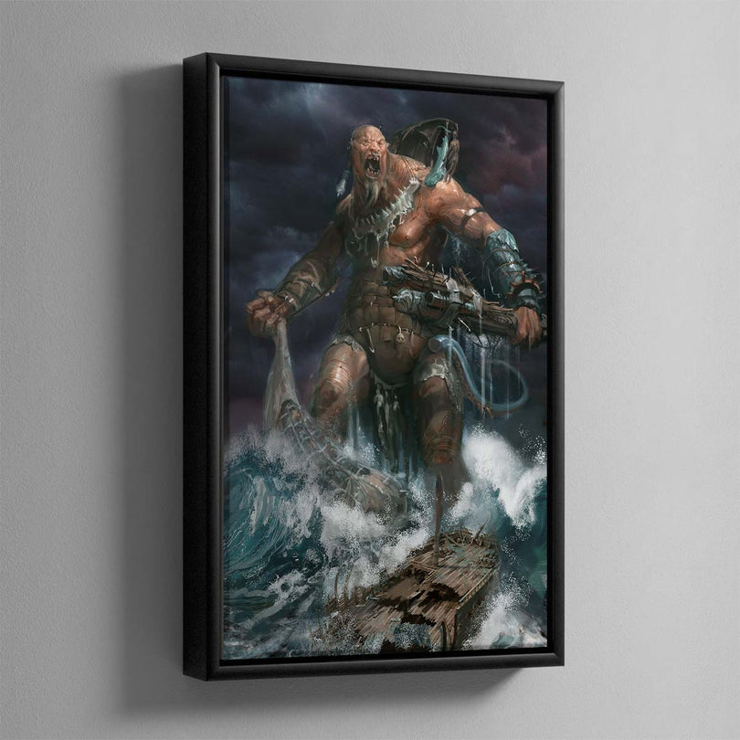 Kraken-eater Mega-Gargant Art Print – Age of Sigmar Collectible ...