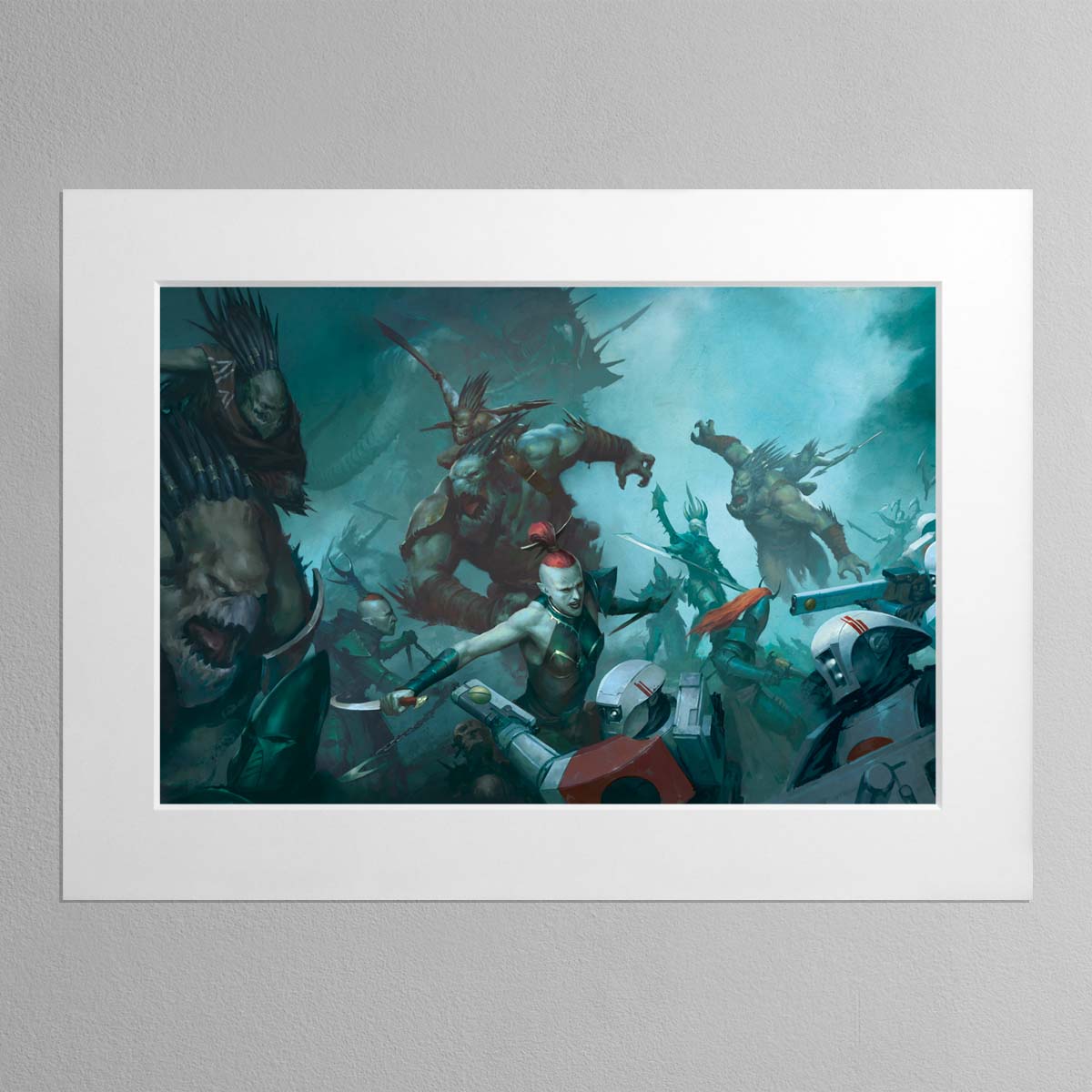 Krootox Rampagers Art Print – Warhammer 40K Collectible – Warhammer Art