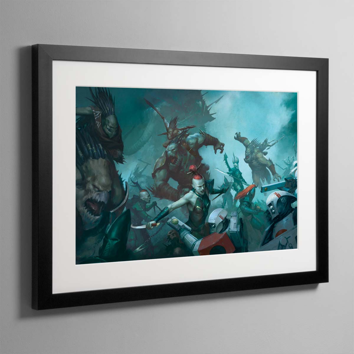 Krootox Rampagers Art Print – Warhammer 40K Collectible – Warhammer Art