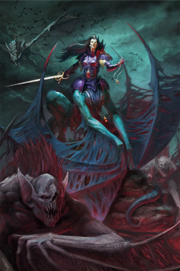 LAUKA VAI - MOTHER OF NIGHTMARES – Warhammer Art