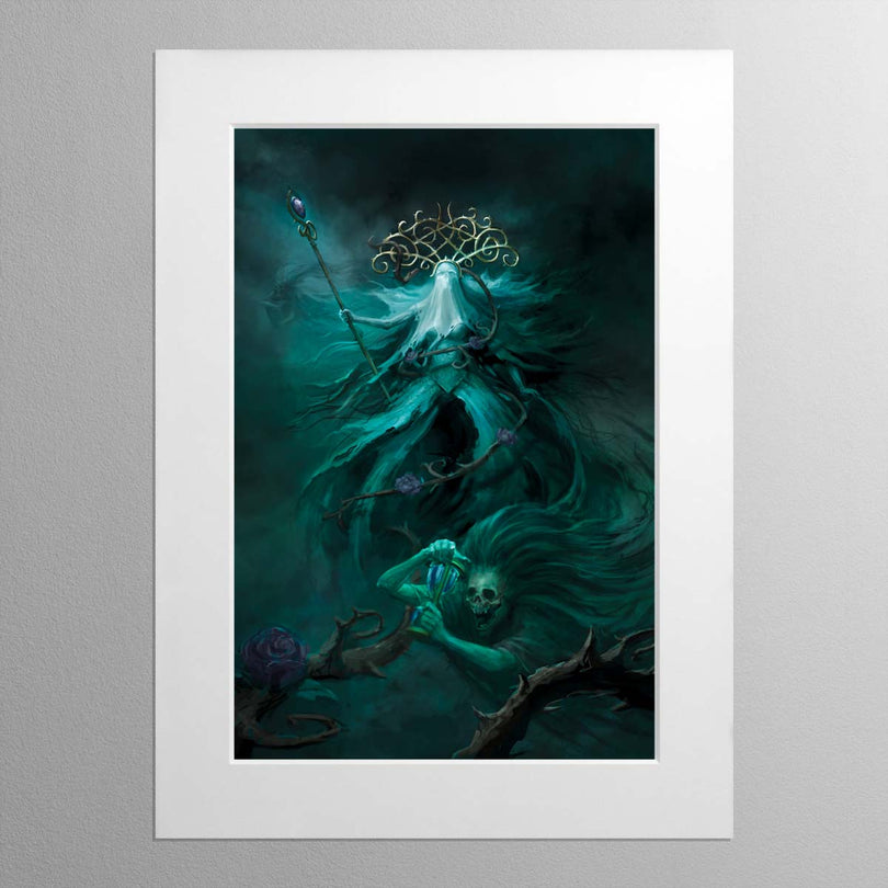 Lady Olynder Art Print – Age of Sigmar Collectible – Warhammer Art