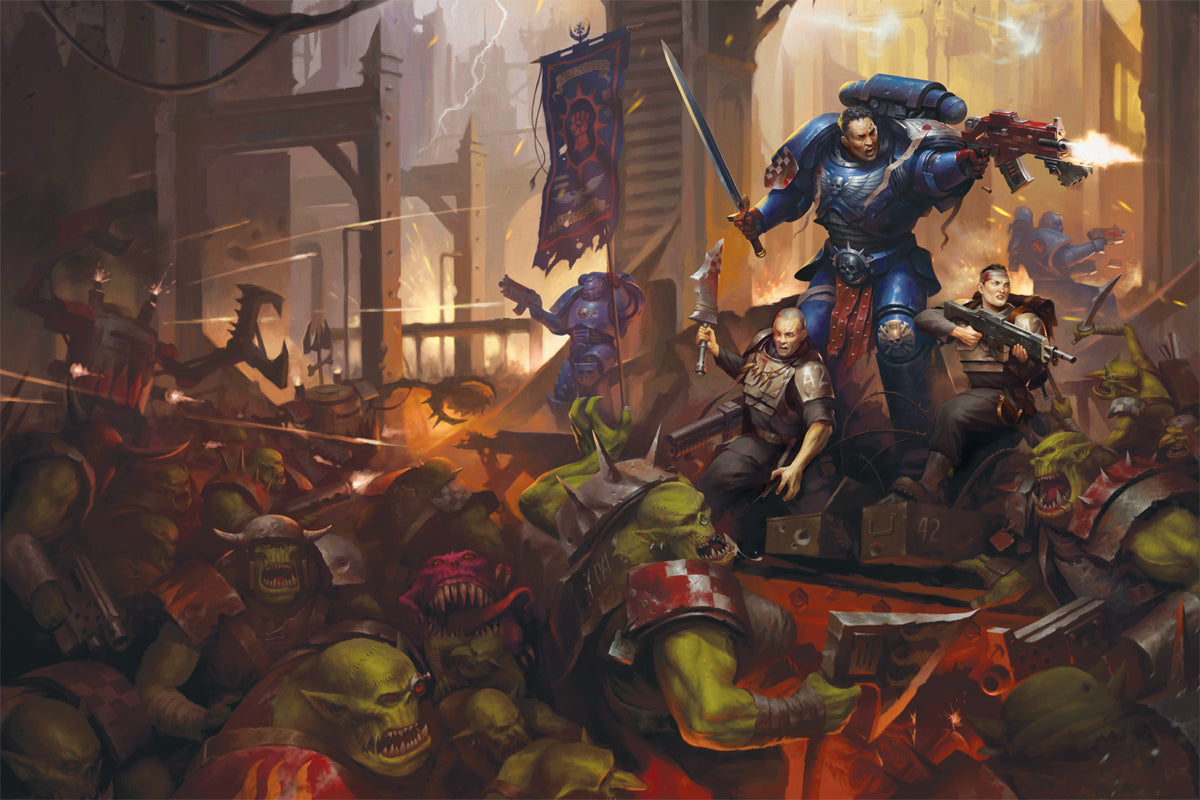 Legacy of Dorn – Warhammer Art