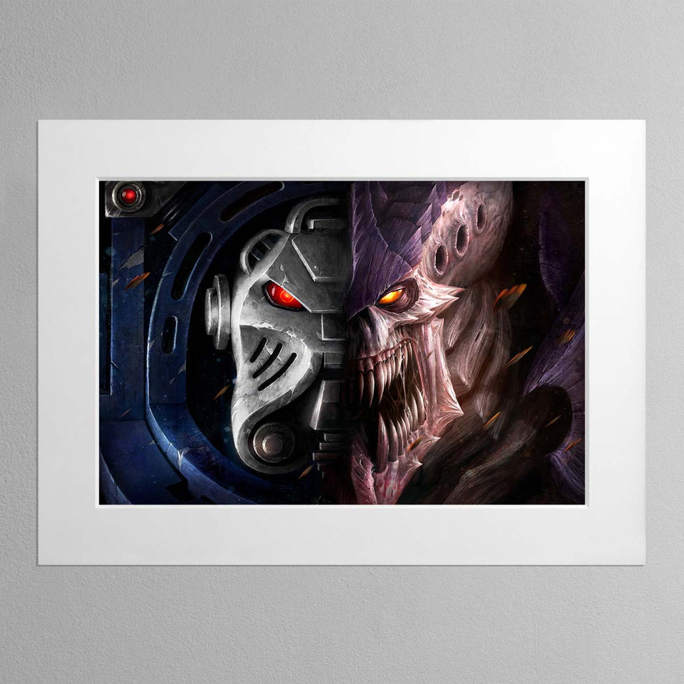 Leviathan Art Print – Warhammer 40K Collectible – Warhammer Art