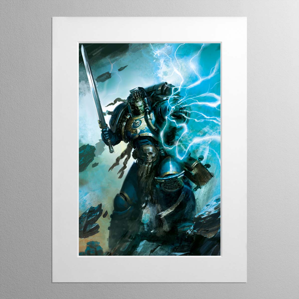 Librarian Art Print – Warhammer 40K Collectible – Warhammer Art