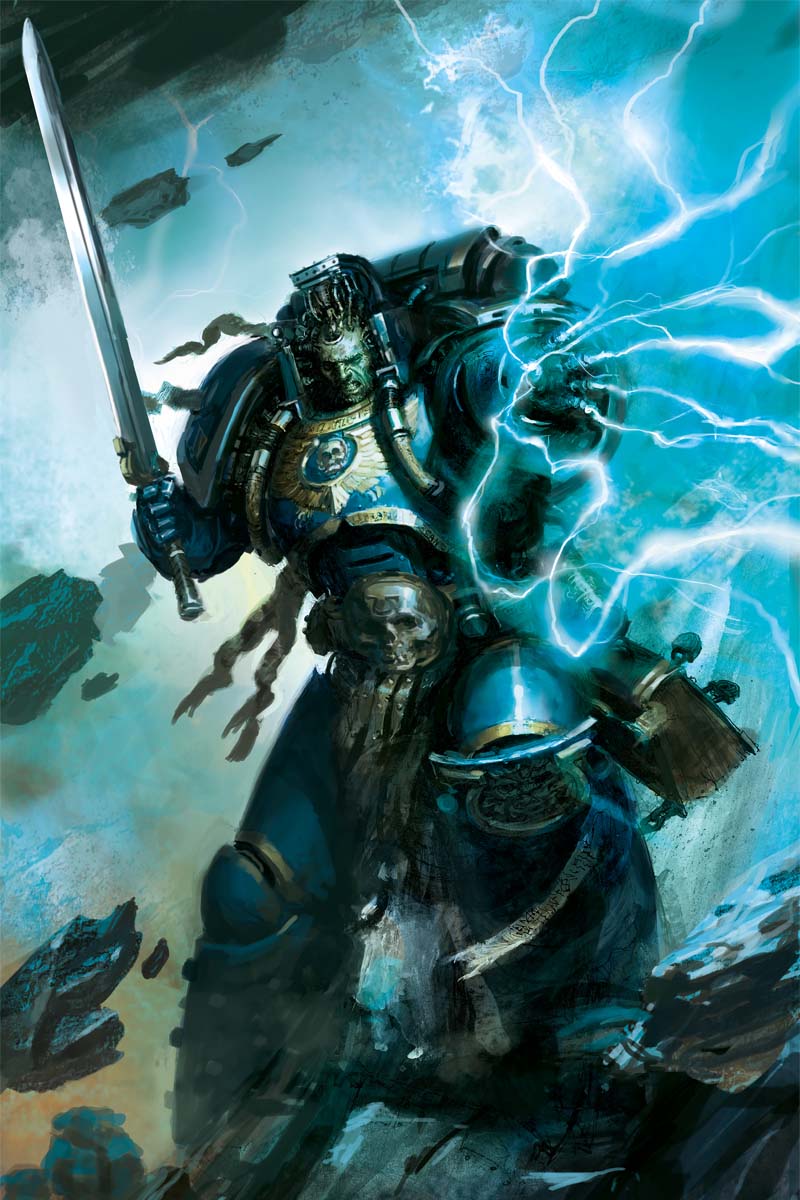 Librarian - Warhammer Art
