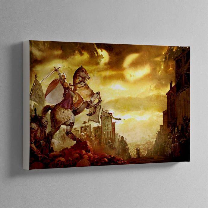 Lord Solar Leontus Art Print – Warhammer 40K Collectible – Warhammer Art