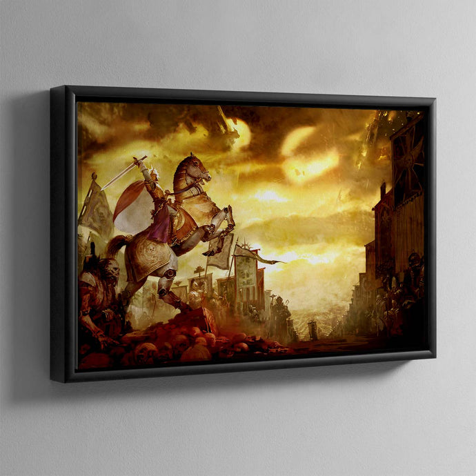 Lord Solar Leontus Art Print – Warhammer 40K Collectible – Warhammer Art