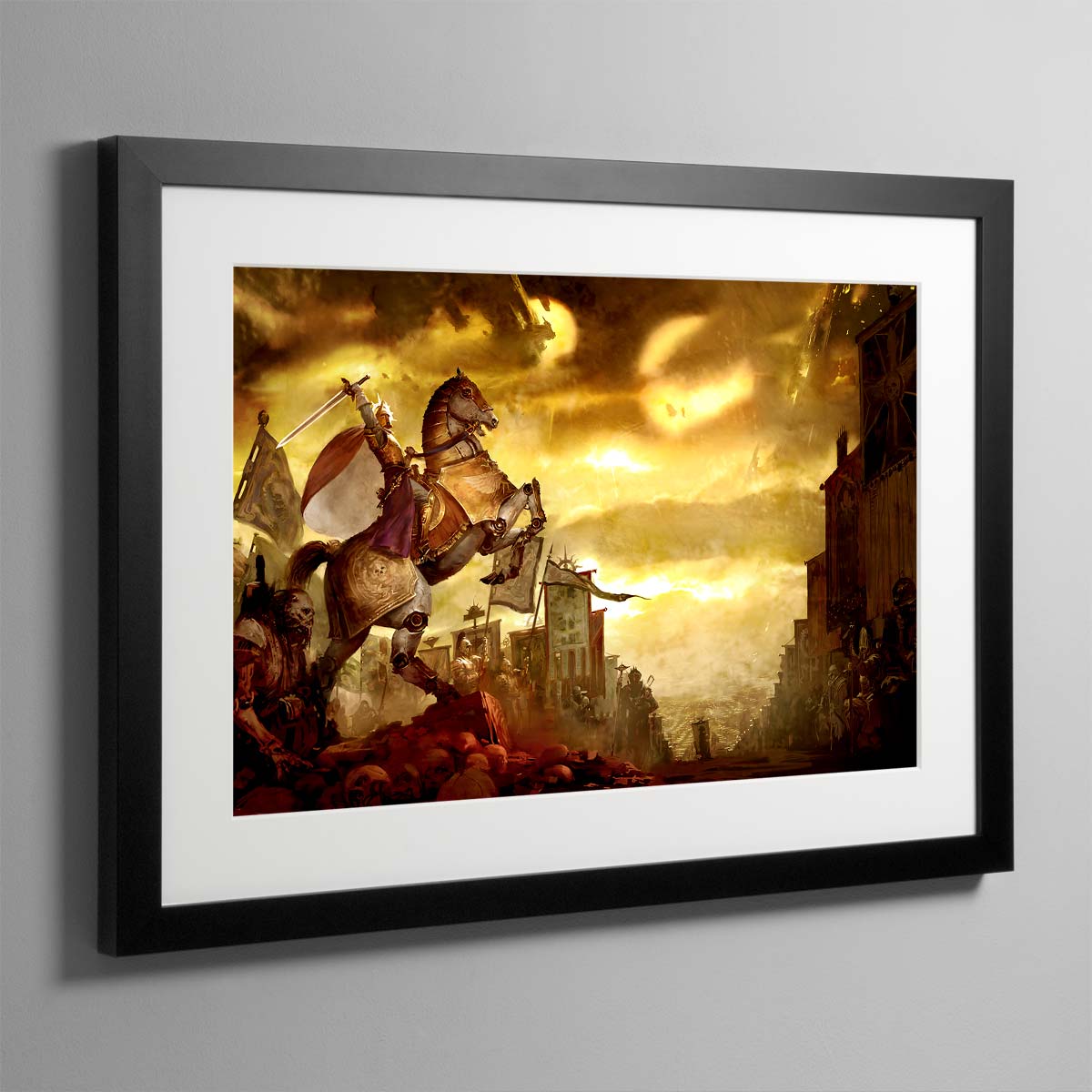 Lord Solar Leontus Art Print – Warhammer 40K Collectible – Warhammer Art