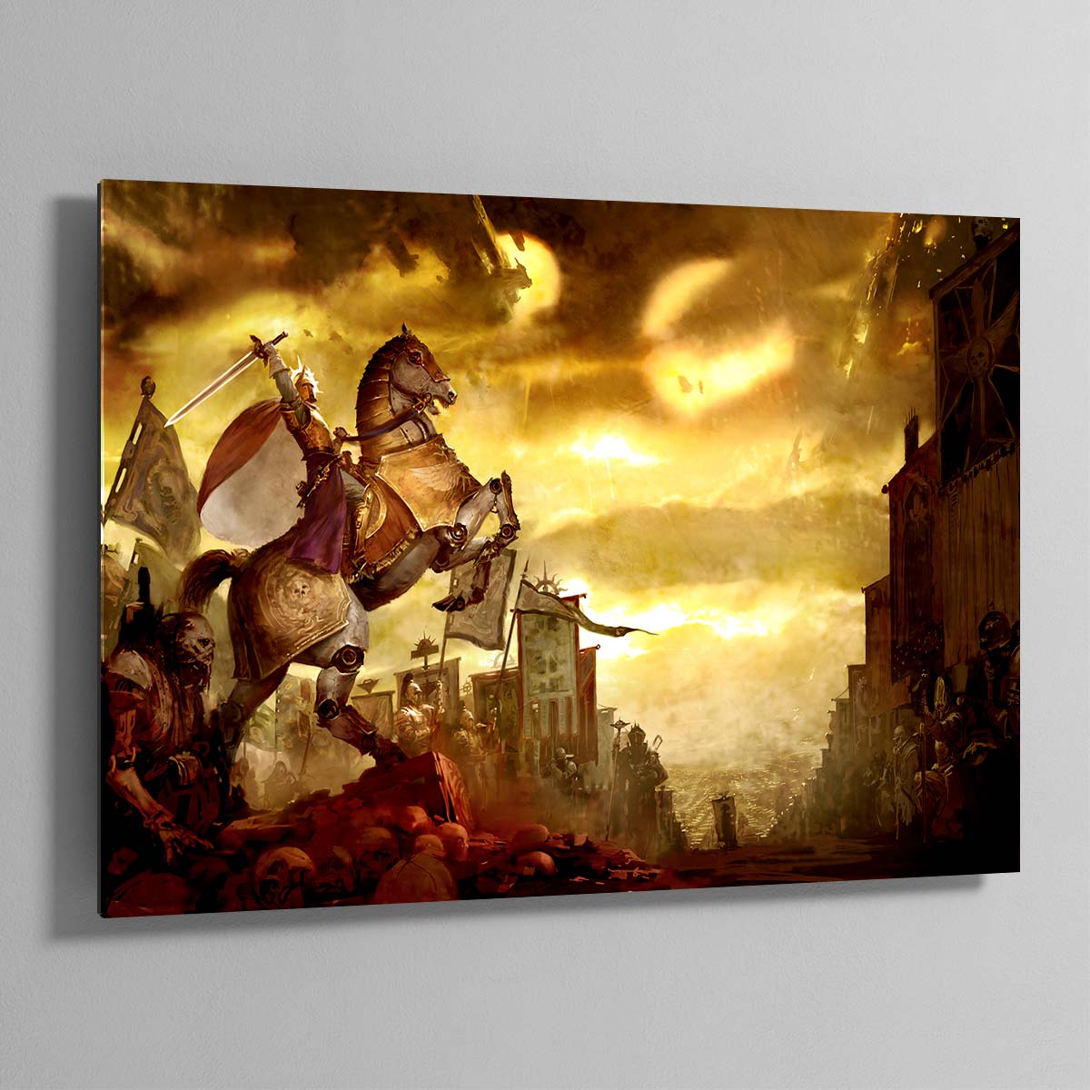 Lord Solar Leontus Art Print – Warhammer 40K Collectible – Warhammer Art