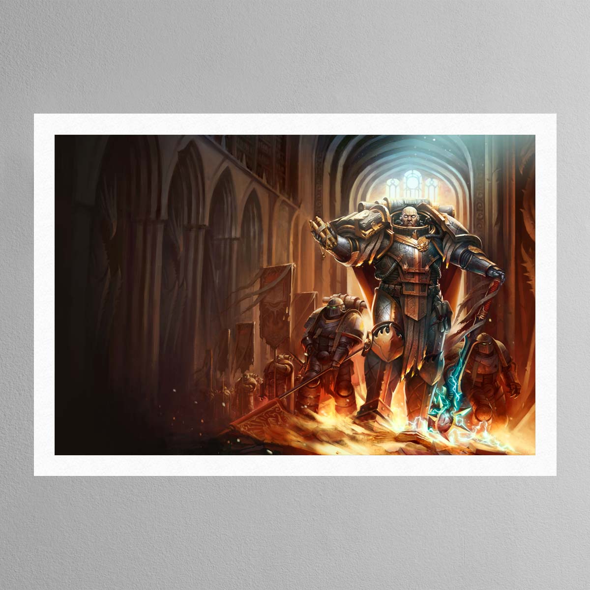 Lorgar - Bearer of the Word Art Print – The Horus Heresy Collectible ...