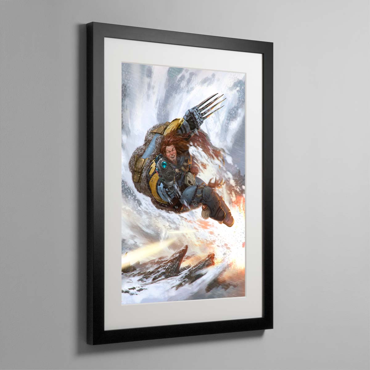 Lukas the Trickster Art Print – Warhammer 40K Collectible – Warhammer Art