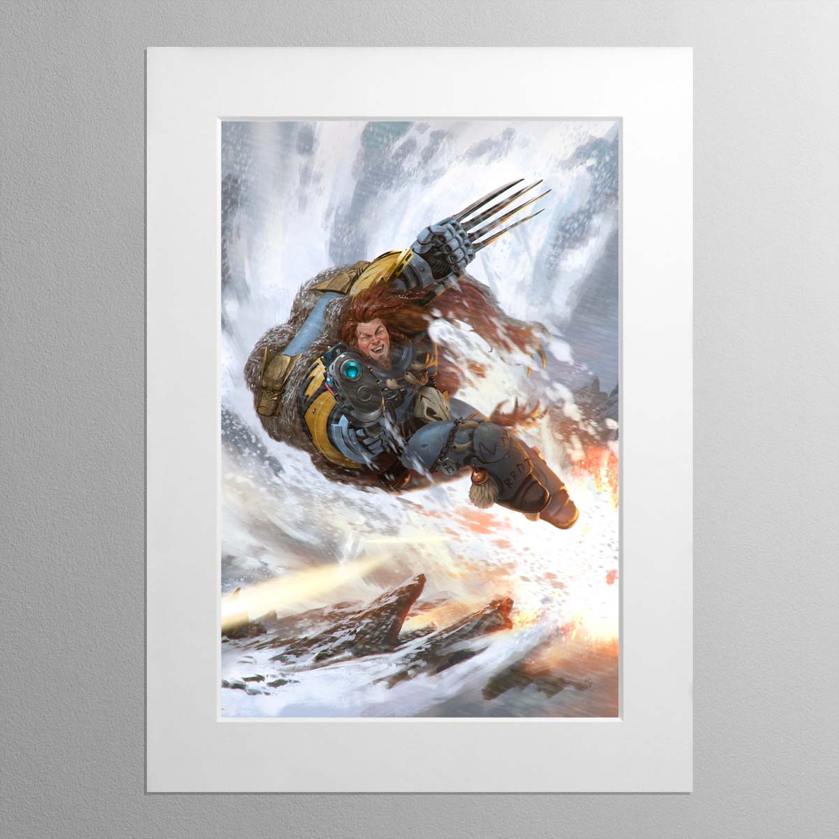Lukas the Trickster Art Print – Warhammer 40K Collectible – Warhammer Art