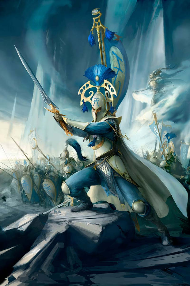Lumineth Realm-lords Cover Art Print – Age of Sigmar Collectible ...