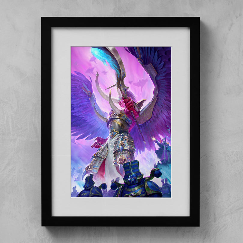 Daemon Primarch Magnus the Red – Warhammer Art