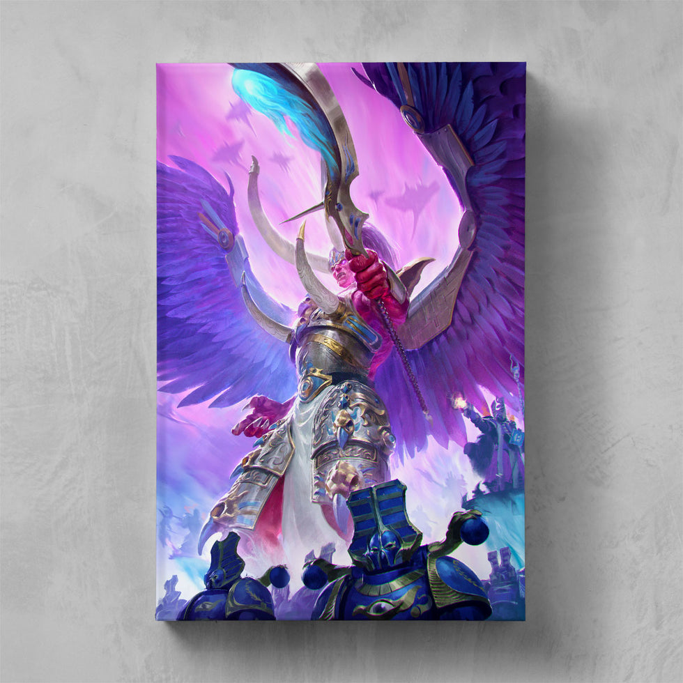 Daemon Primarch Magnus the Red – Warhammer Art