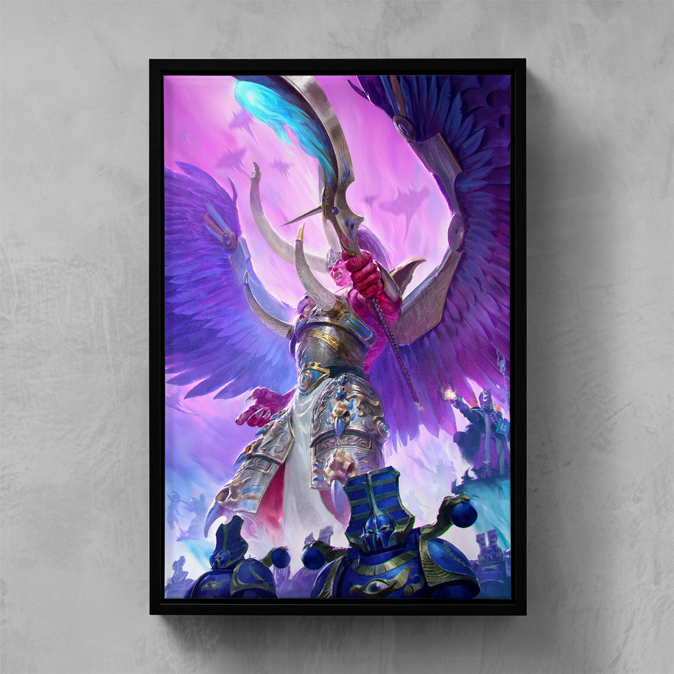 Daemon Primarch Magnus the Red – Warhammer Art