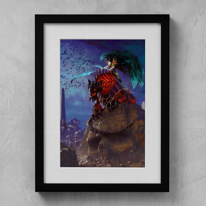 MANNFRED VON CARSTEIN – Warhammer Art