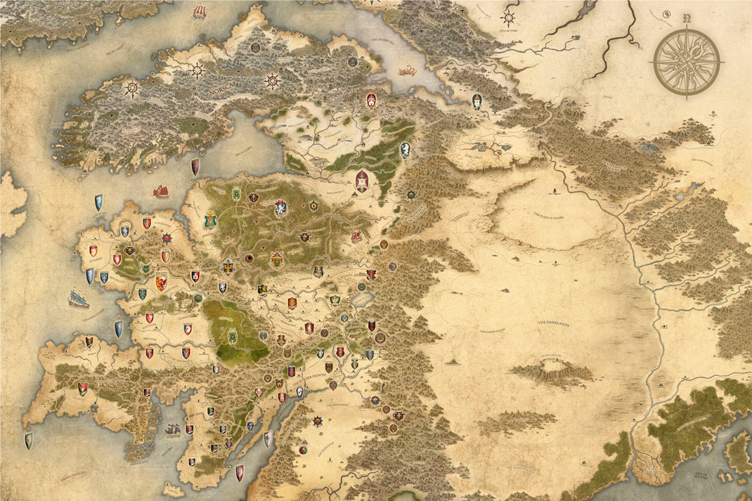 Warhammer World Maps | Official Warhammer Art