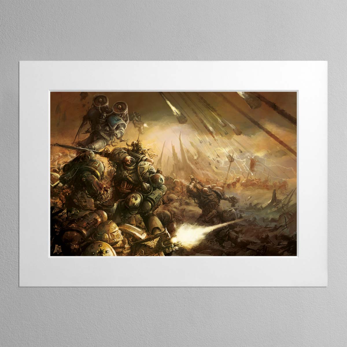 Istvaan V Art Print – Warhammer 40K Collectible – Warhammer Art