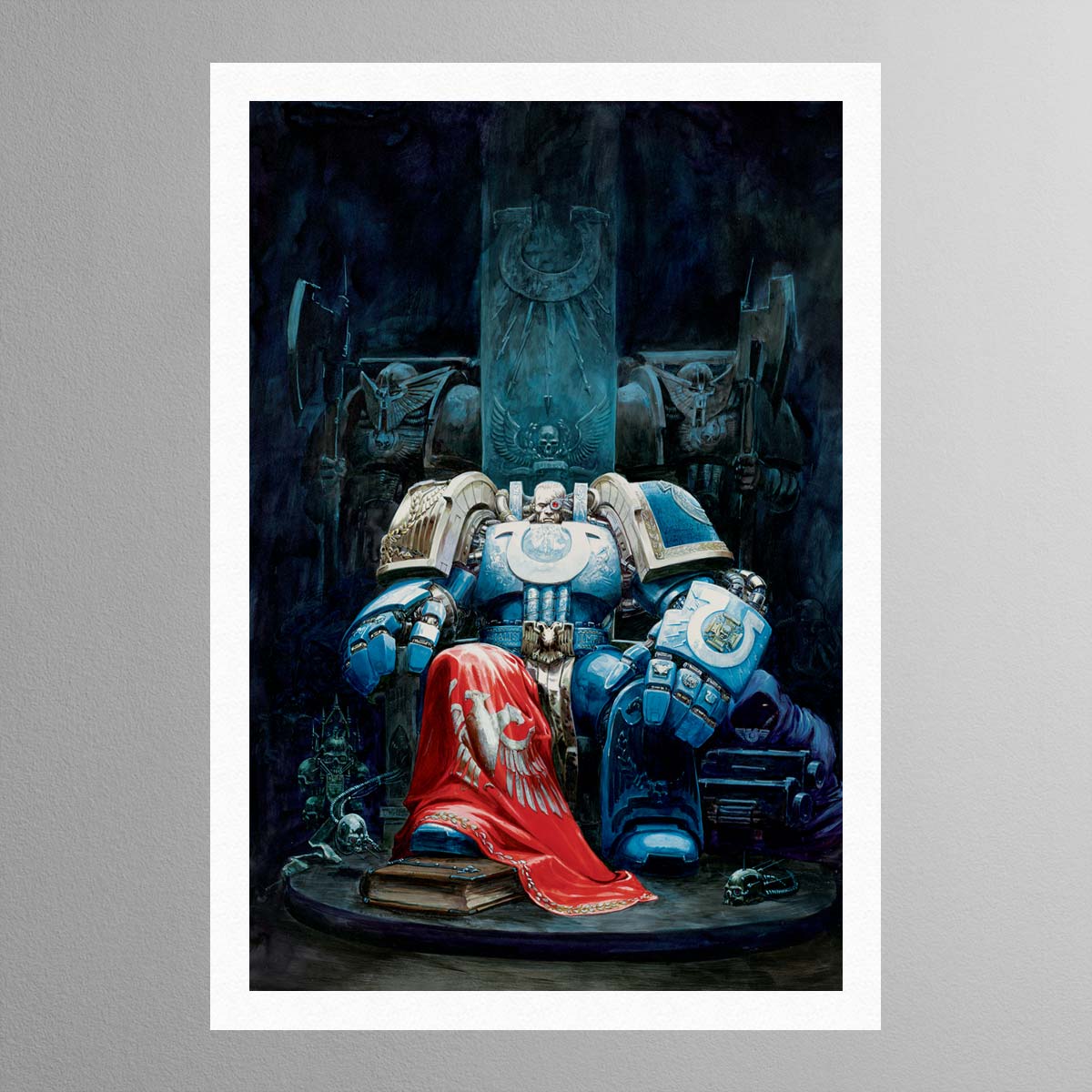 Marneus Calgar Art Print – Warhammer 40K Collectible – Warhammer Art