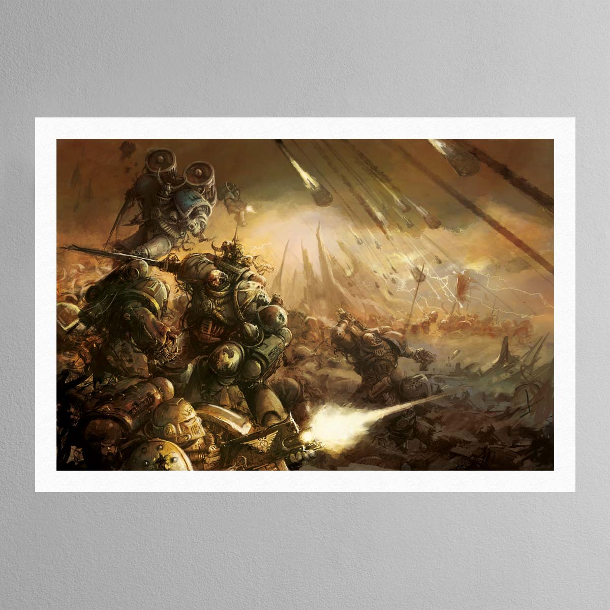 Istvaan V Art Print – Warhammer 40K Collectible – Warhammer Art