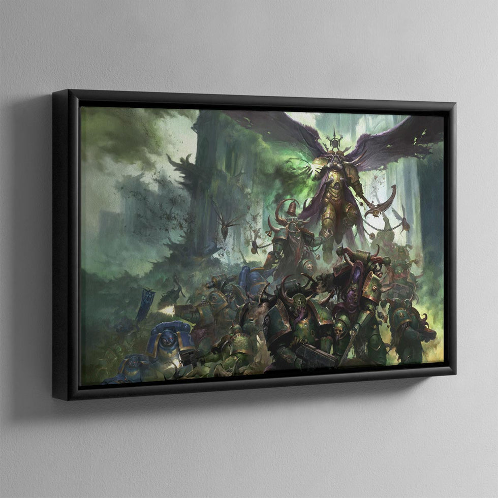 Mortarion, Daemon Primarch of Nurgle (Landscape) Art Print – Warhammer ...