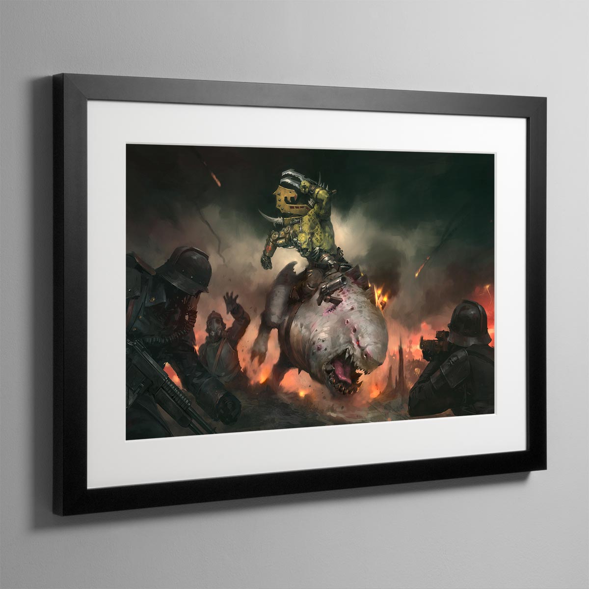 Mozrog Skragbad - Warhammer Art