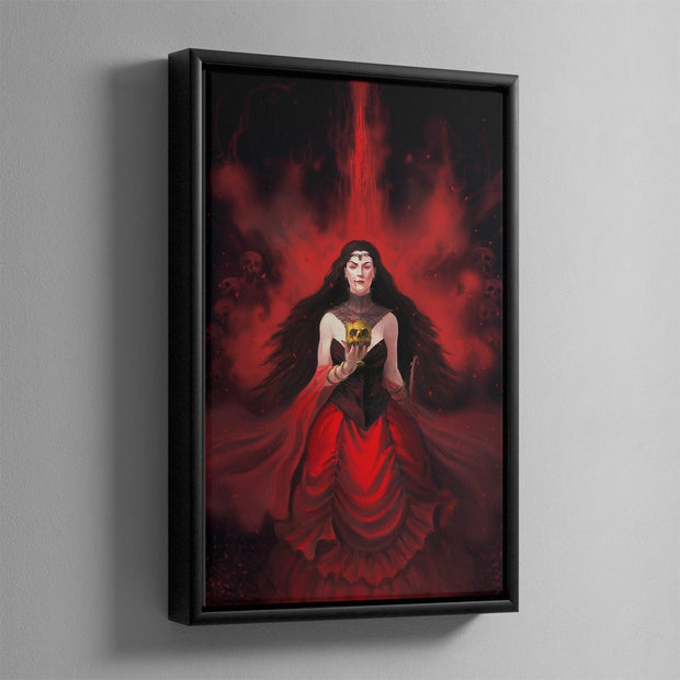 Neferata - Mortarch Of Blood Art Print – Age of Sigmar Collectible ...