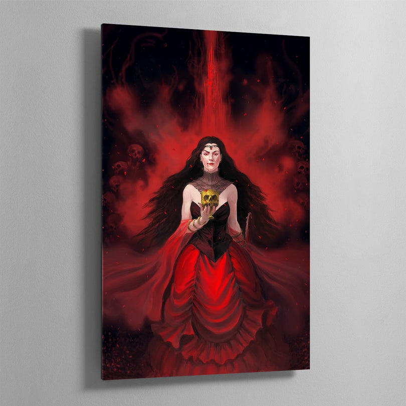 Neferata - Mortarch Of Blood Art Print – Age of Sigmar Collectible ...