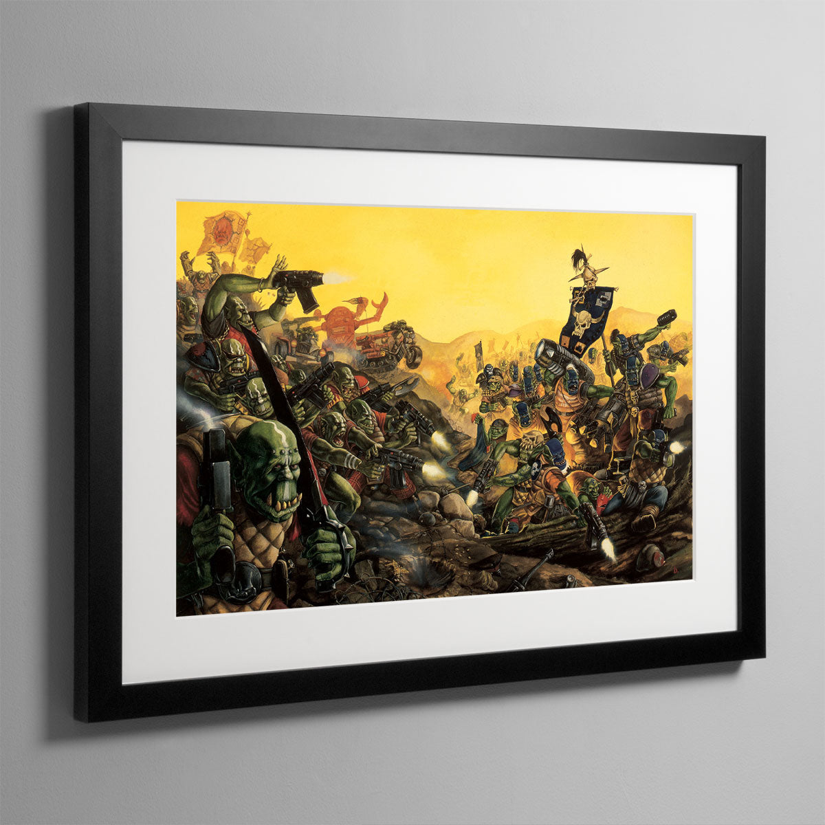 Rogue Trader Orks Art Print – Warhammer 40K Collectible – Warhammer Art