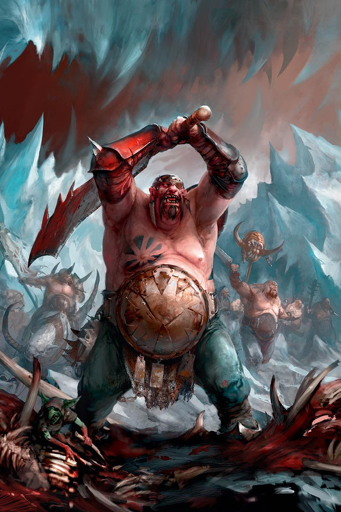 Ogor MawTribes Art Print – Age of Sigmar Collectible – Warhammer Art