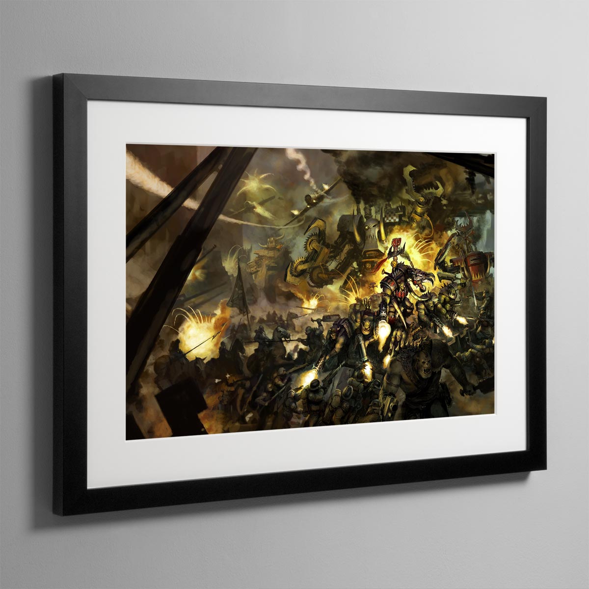 Ork Waaagh! – Warhammer Art