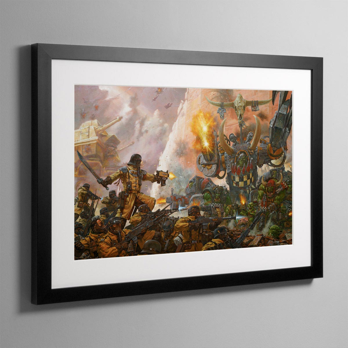 Steel Legion Art Print – Warhammer 40K Collectible – Warhammer Art