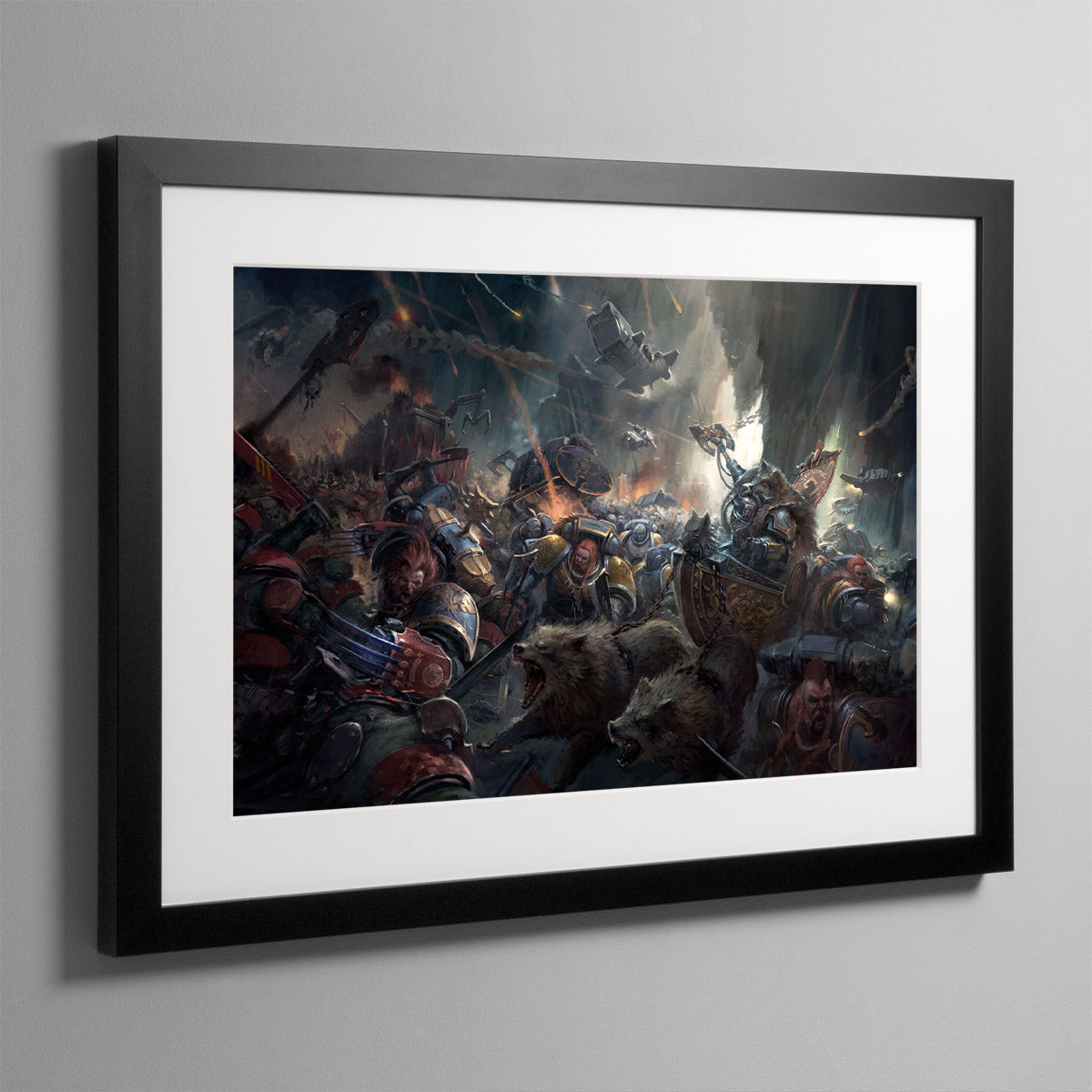 The Rout Art Print – Warhammer 40K Collectible – Warhammer Art