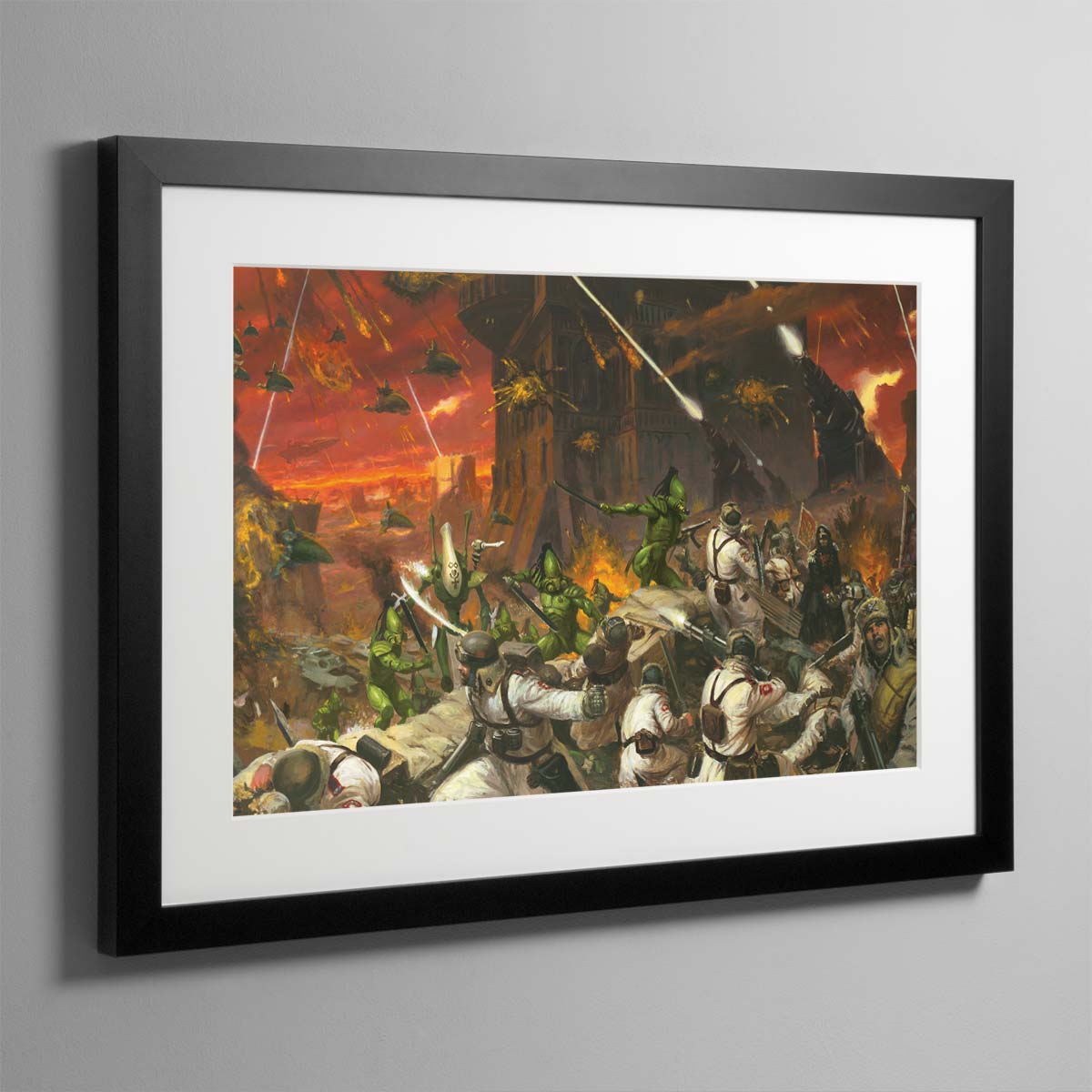 Planetstrike Art Print – Warhammer 40K Collectible – Warhammer Art