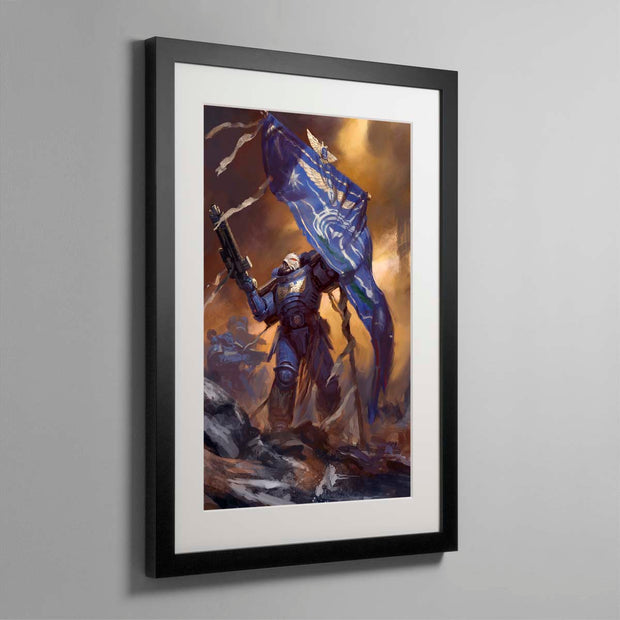 Primaris Ancient – Warhammer Art