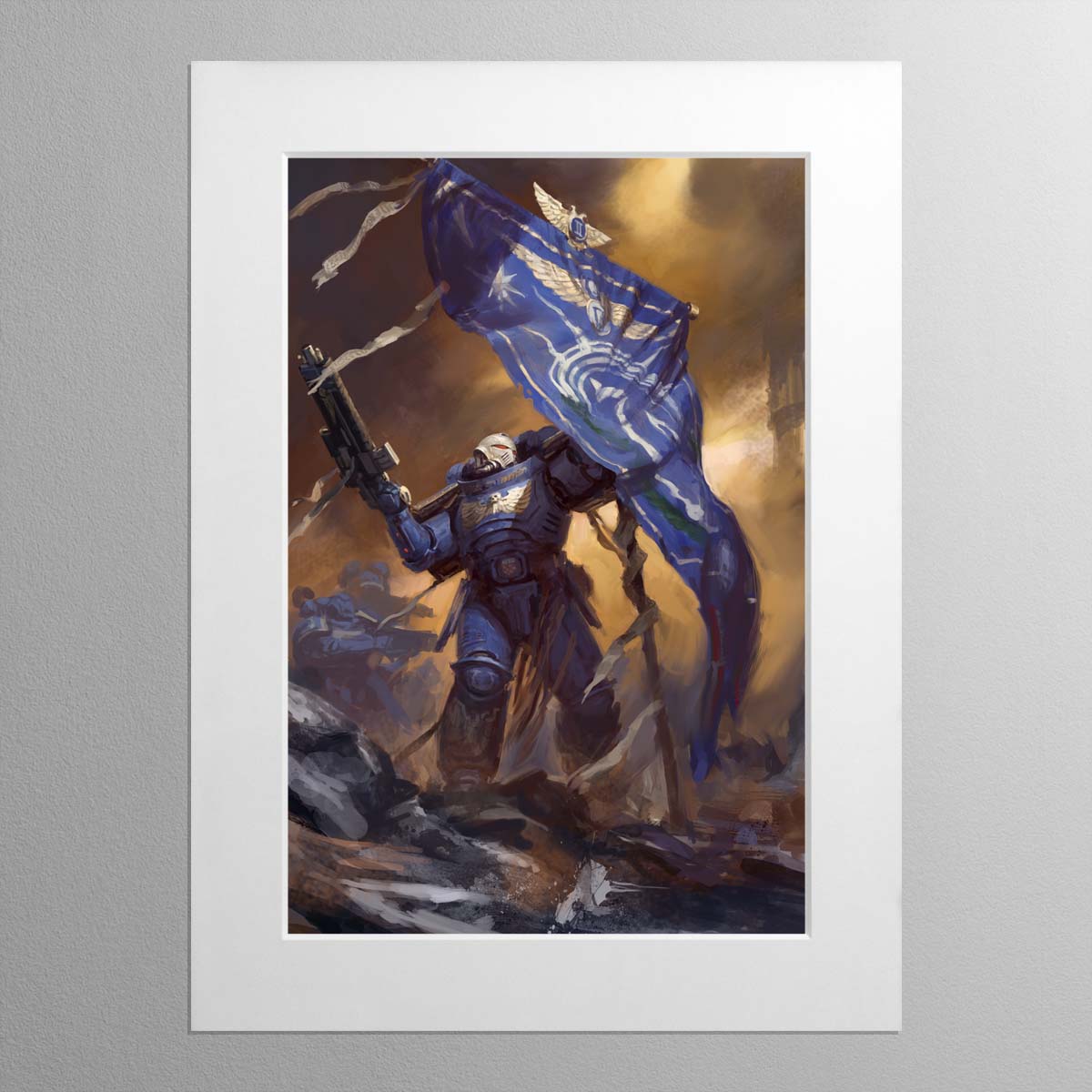Primaris Ancient Art Print – Warhammer 40K Collectible – Warhammer Art