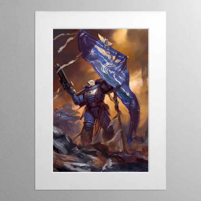Primaris Ancient Art Print – Warhammer 40K Collectible – Warhammer Art