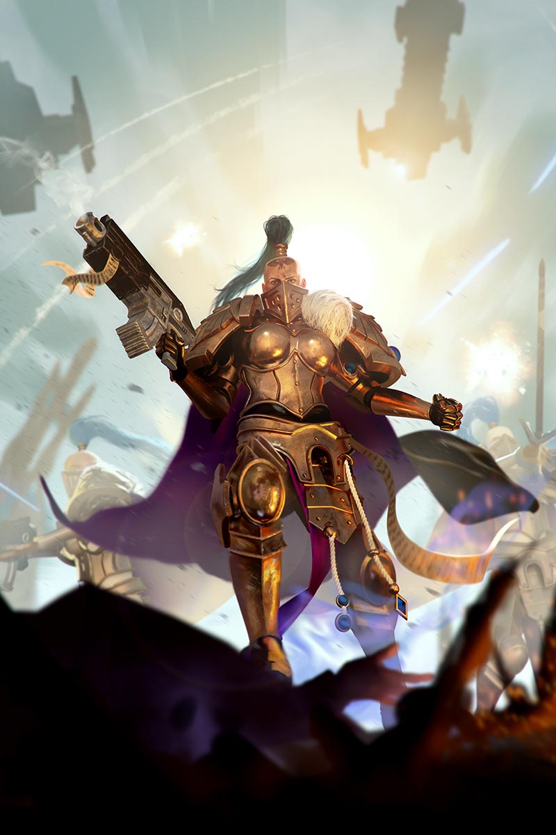 Prosecuter Art Print – Warhammer 40K Collectible – Warhammer Art