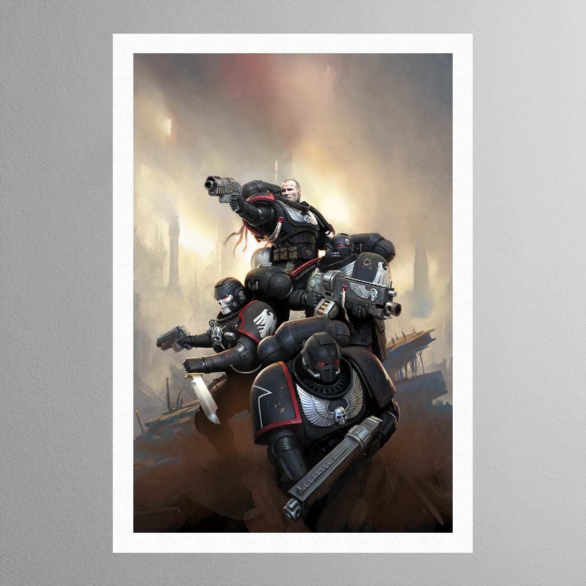 Raven Guard Kill Team - Warhammer Art