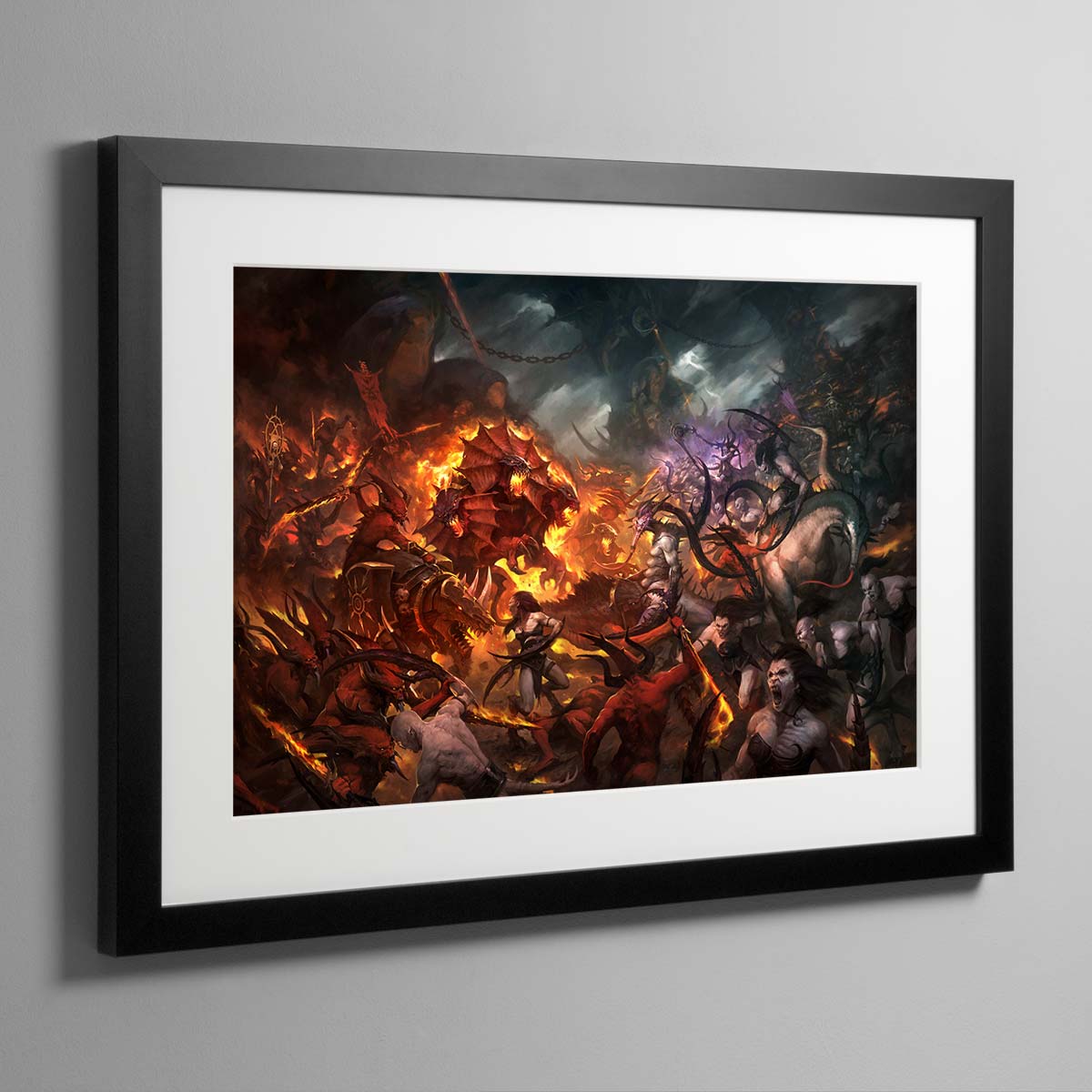Realm of Chaos - Wrath and Rapture Art Print – Age of Sigmar ...