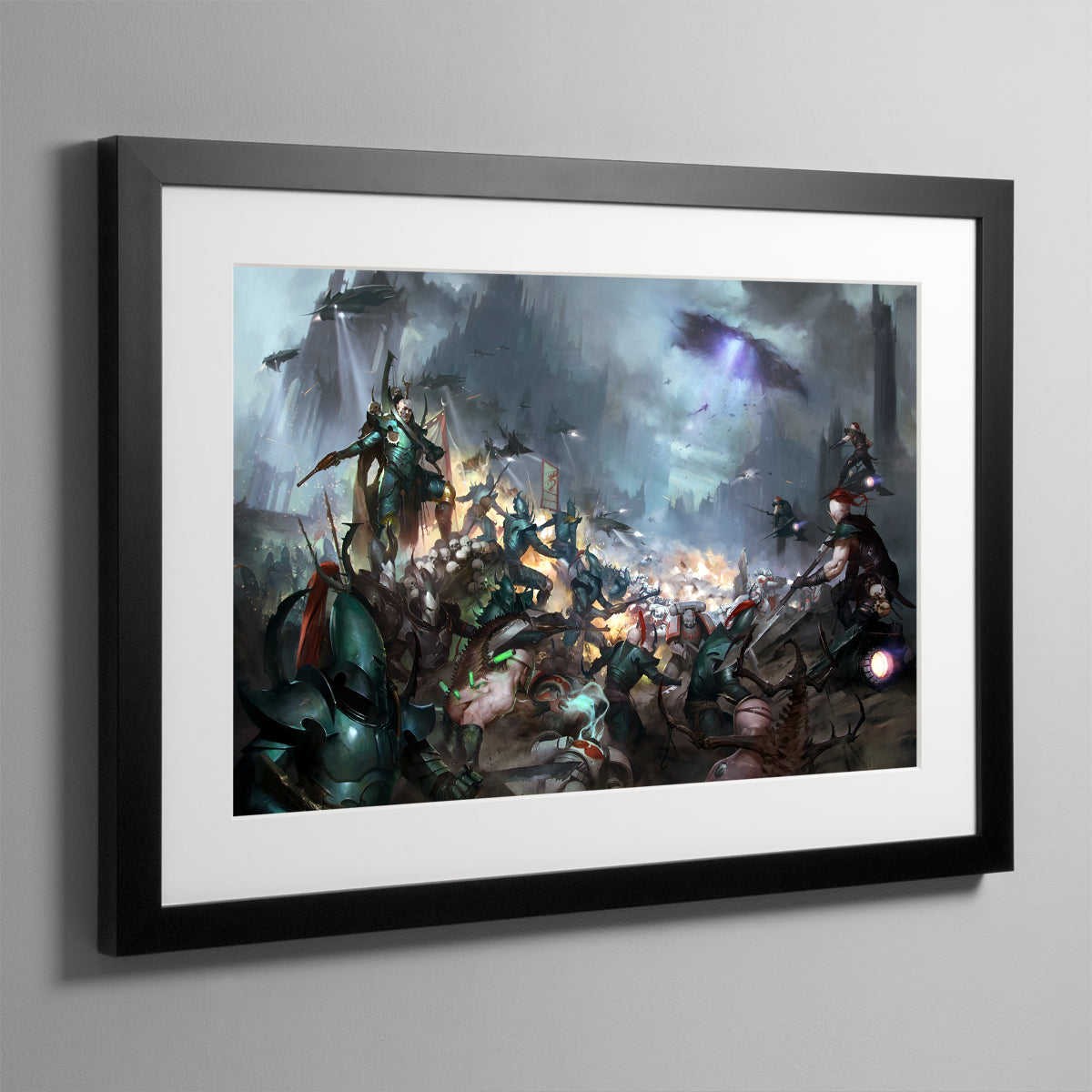 Realspace Raiders Art Print – Warhammer 40K Collectible – Warhammer Art