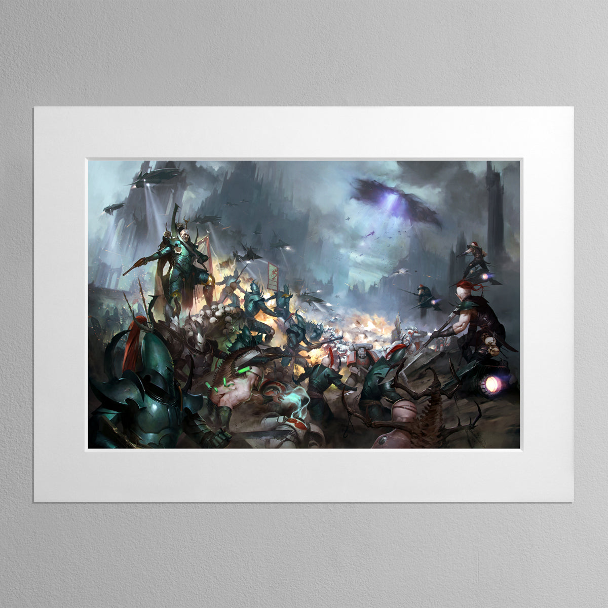 Realspace Raiders Art Print – Warhammer 40K Collectible – Warhammer Art