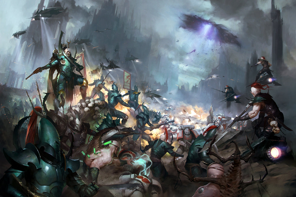 Realspace Raiders Art Print – Warhammer 40K Collectible – Warhammer Art