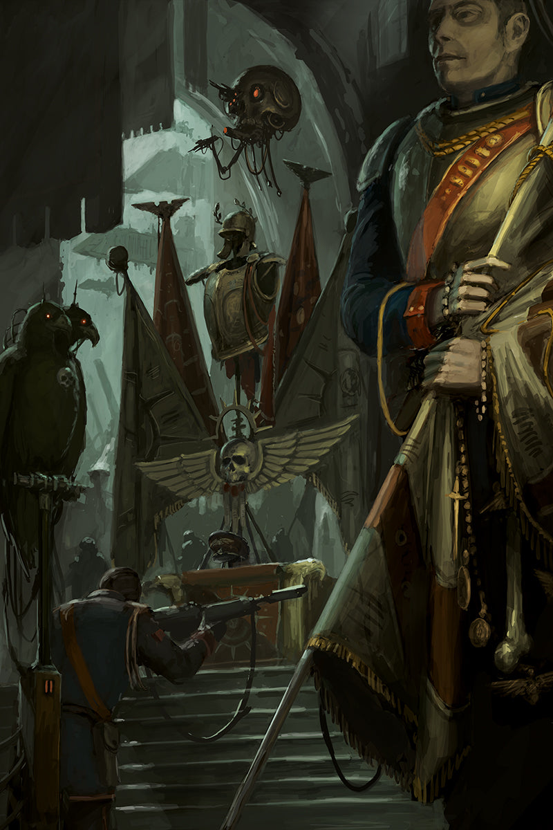 Relics of the Astra Militarum Art Print – Warhammer 40K Collectible ...