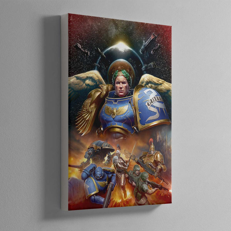 Roboute Guilliman, Primarch of the Ultramarines - Warhammer Art