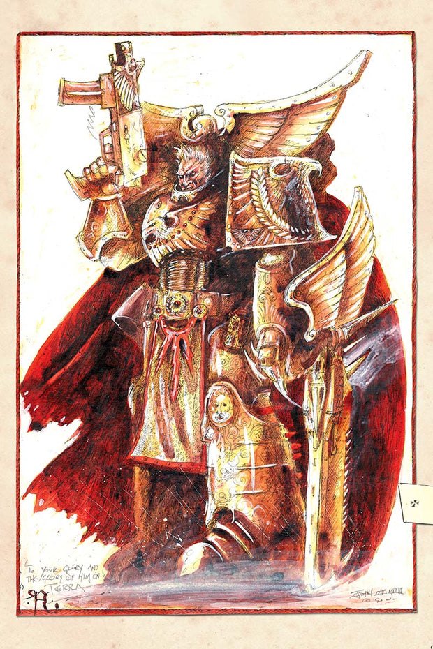 Rogal Dorn Art Print – The Horus Heresy Collectible – Warhammer Art