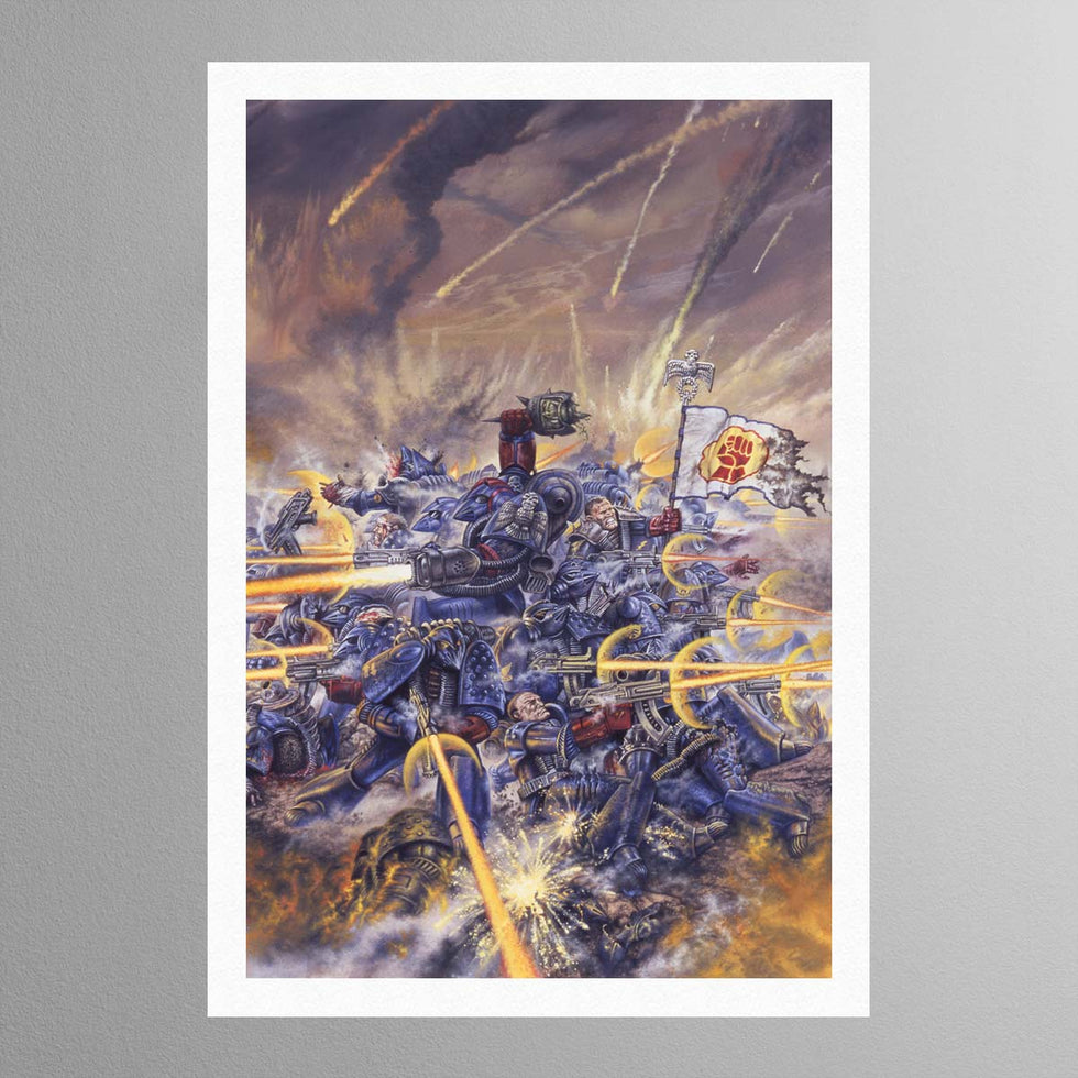Rogue Trader Art Print – Warhammer 40K Collectible – Warhammer Art