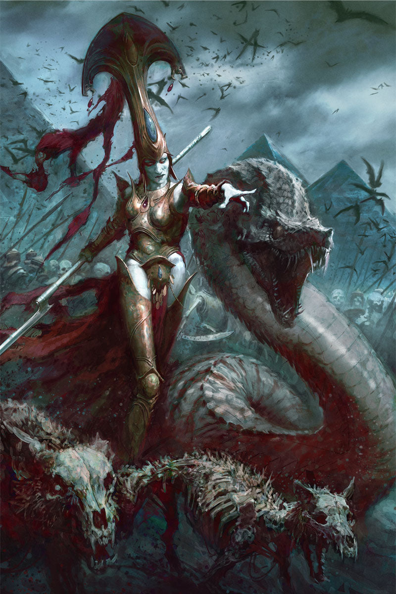 SEKHAR FANG OF NULAHMIA – Warhammer Art