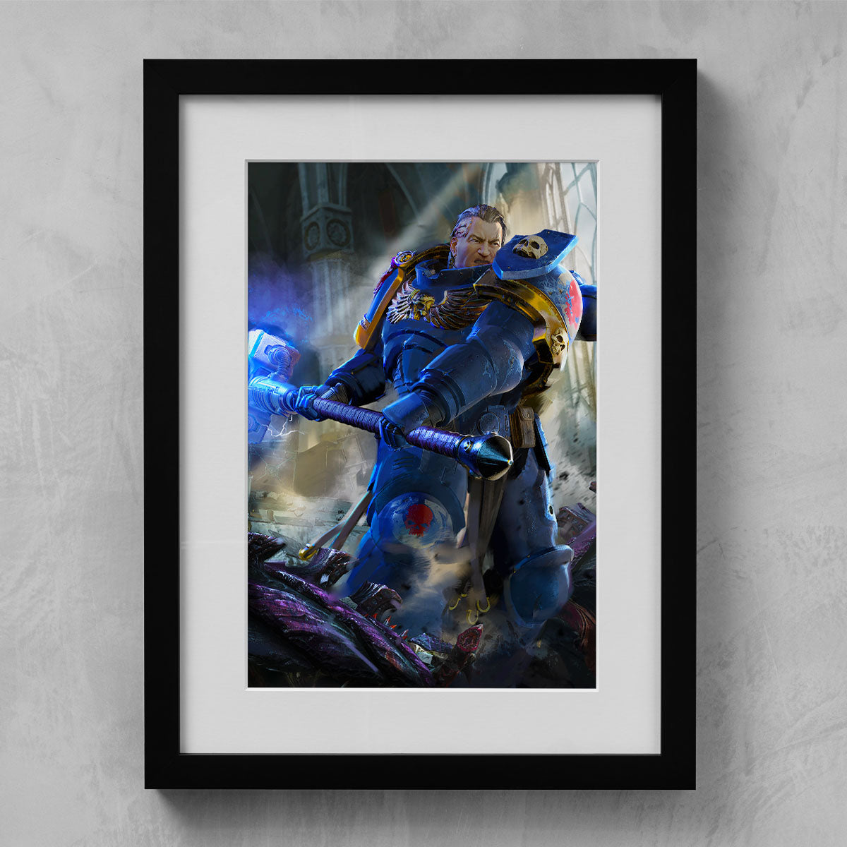 Sergeant Gadriel – Warhammer Art
